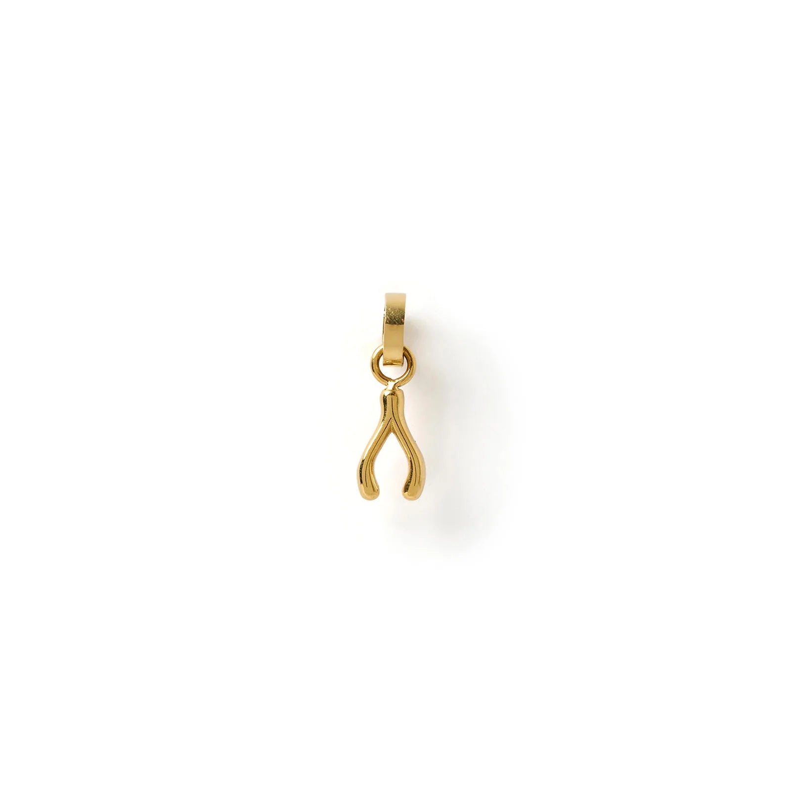 Arms Of Eve Wishbone Charm GOLD